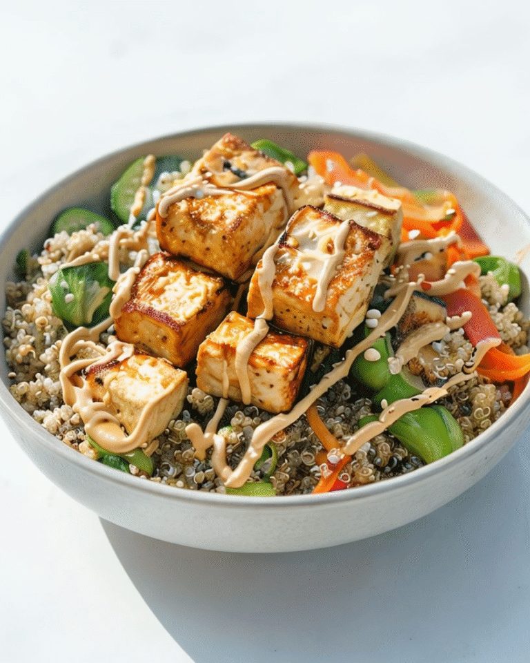 Baked Tofu Bowl | Macro Masala