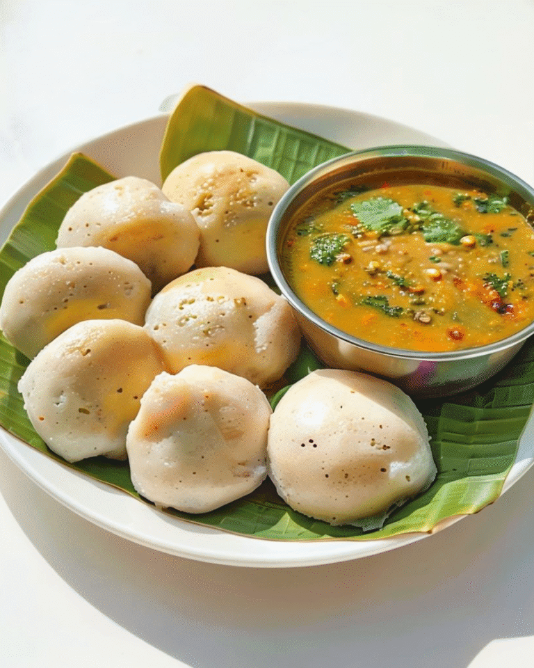 Idli with Sambar & Lentil Chutney | Macro Masala